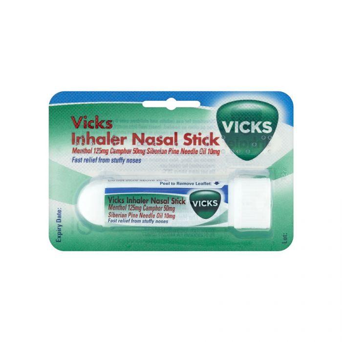 Vicks Inhaler Pack size: 12 x 0.5ml Product code: 197020 – Davis & Dann