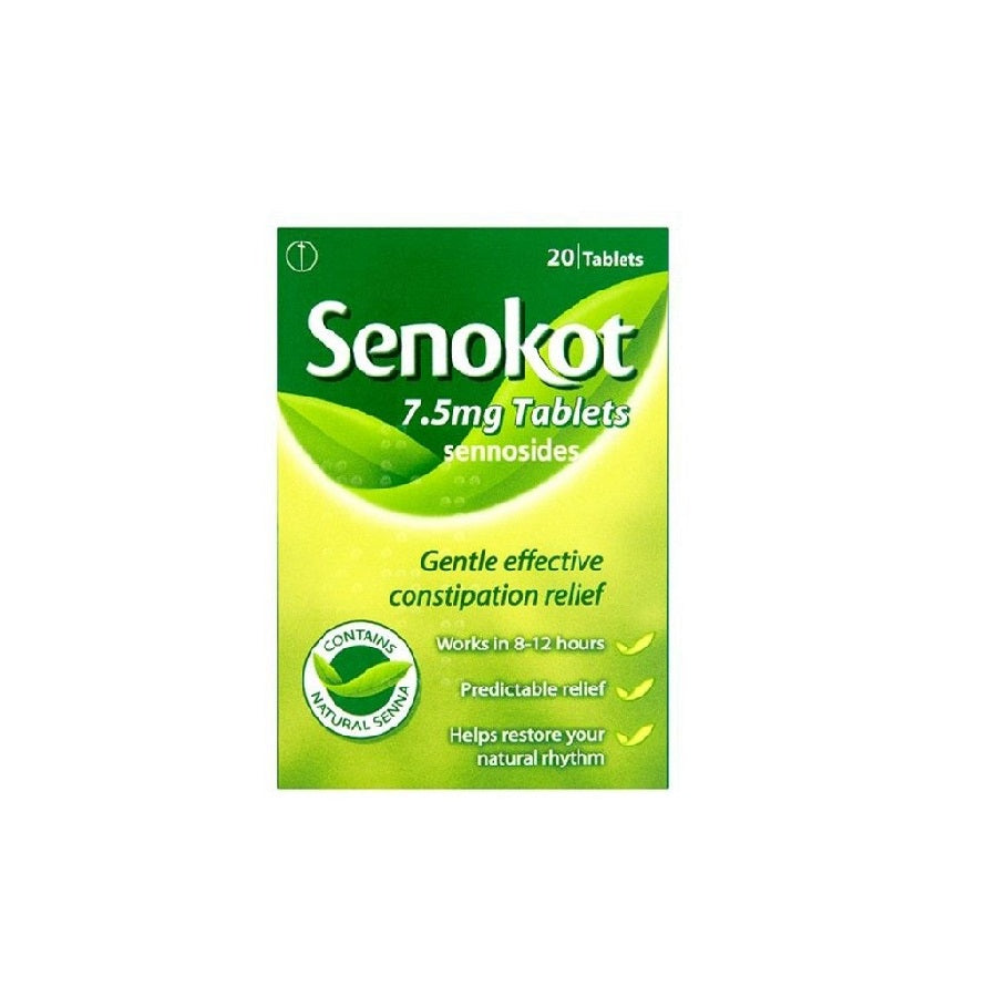 Senokot Laxative Tabs 20'S Pack size: 12 x 20s Product code: 126410 ...