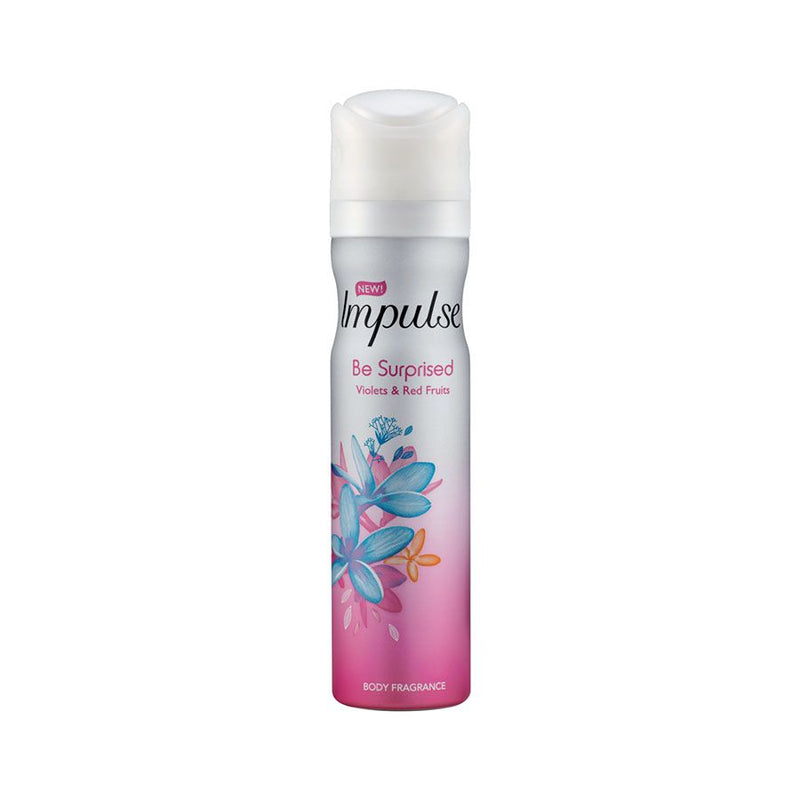 Impulse Body Spray Be Surprised 75Ml Pack Size: 6 x 75ml Product code ...