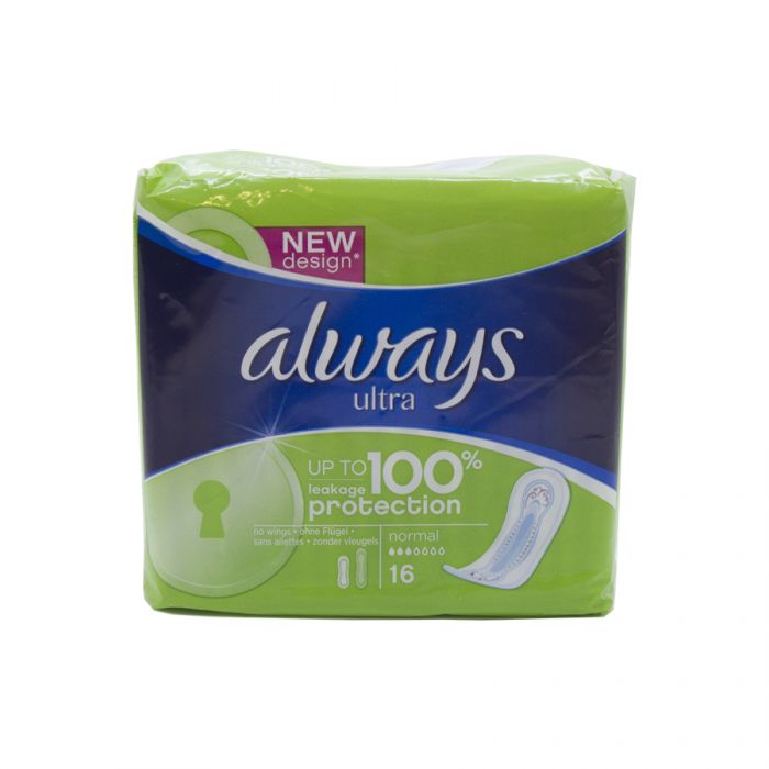 Always Ultra Normal 16's Pack size: 16 x 16's Product code: 340450 ...