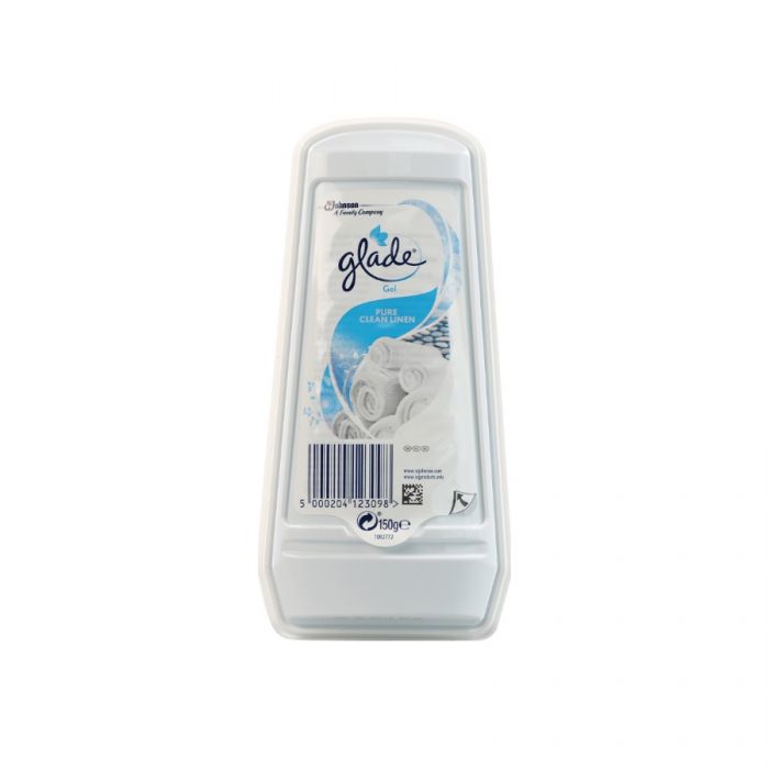 Glade Solid Gel Air Freshener Clean Linen 150G EAN 5000204123098 Pack ...
